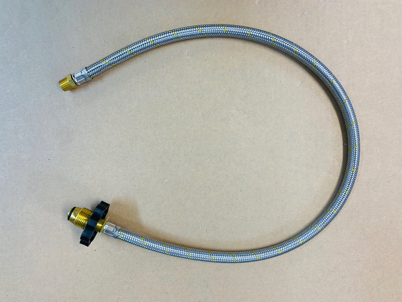 [G168] LPG gas hose Pigtail with (approx 12mm OD male thread) – NZ Pipe