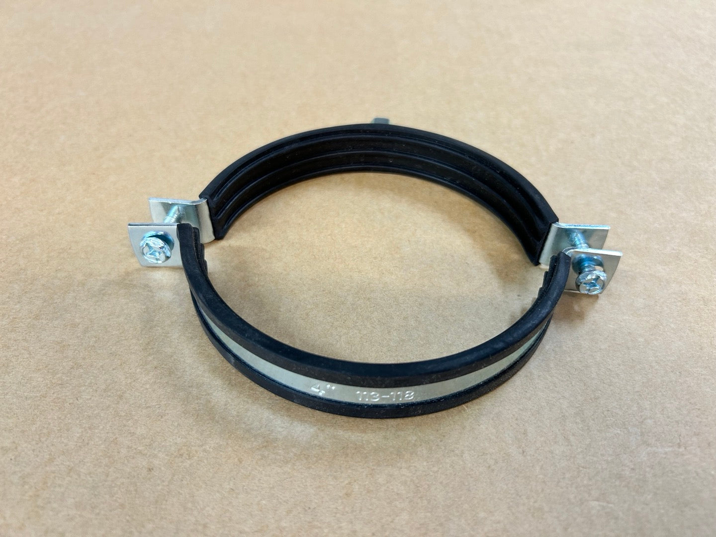 [3071] Pipe Clamp With Rubber Insulation – NZ Pipe