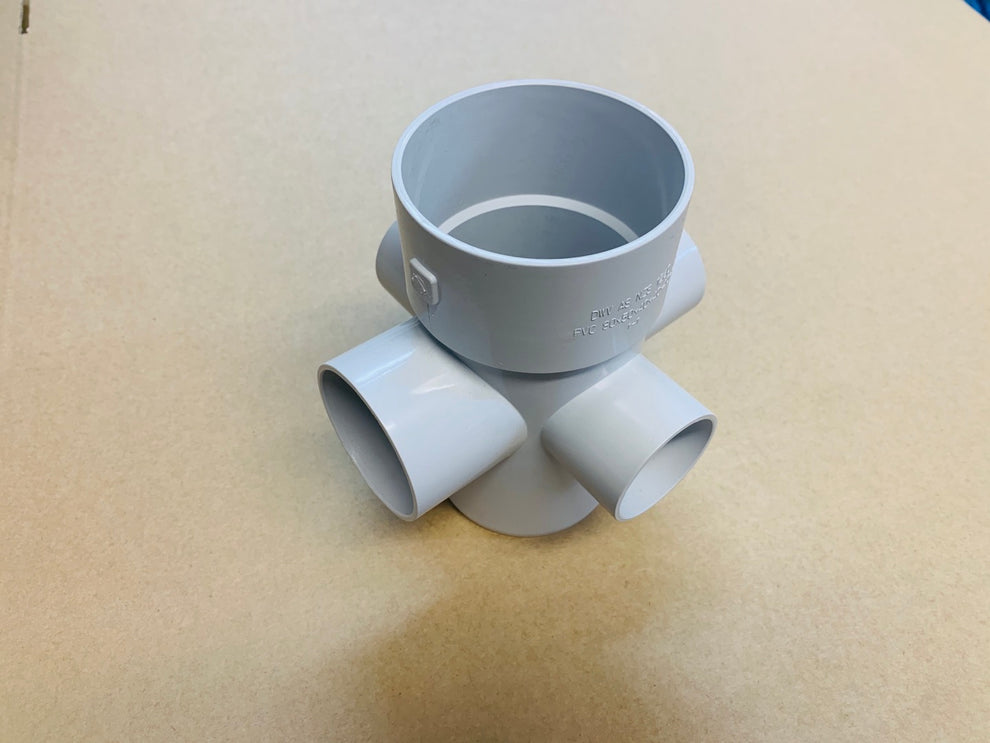 [W311] PVC four way riser junction – NZ Pipe