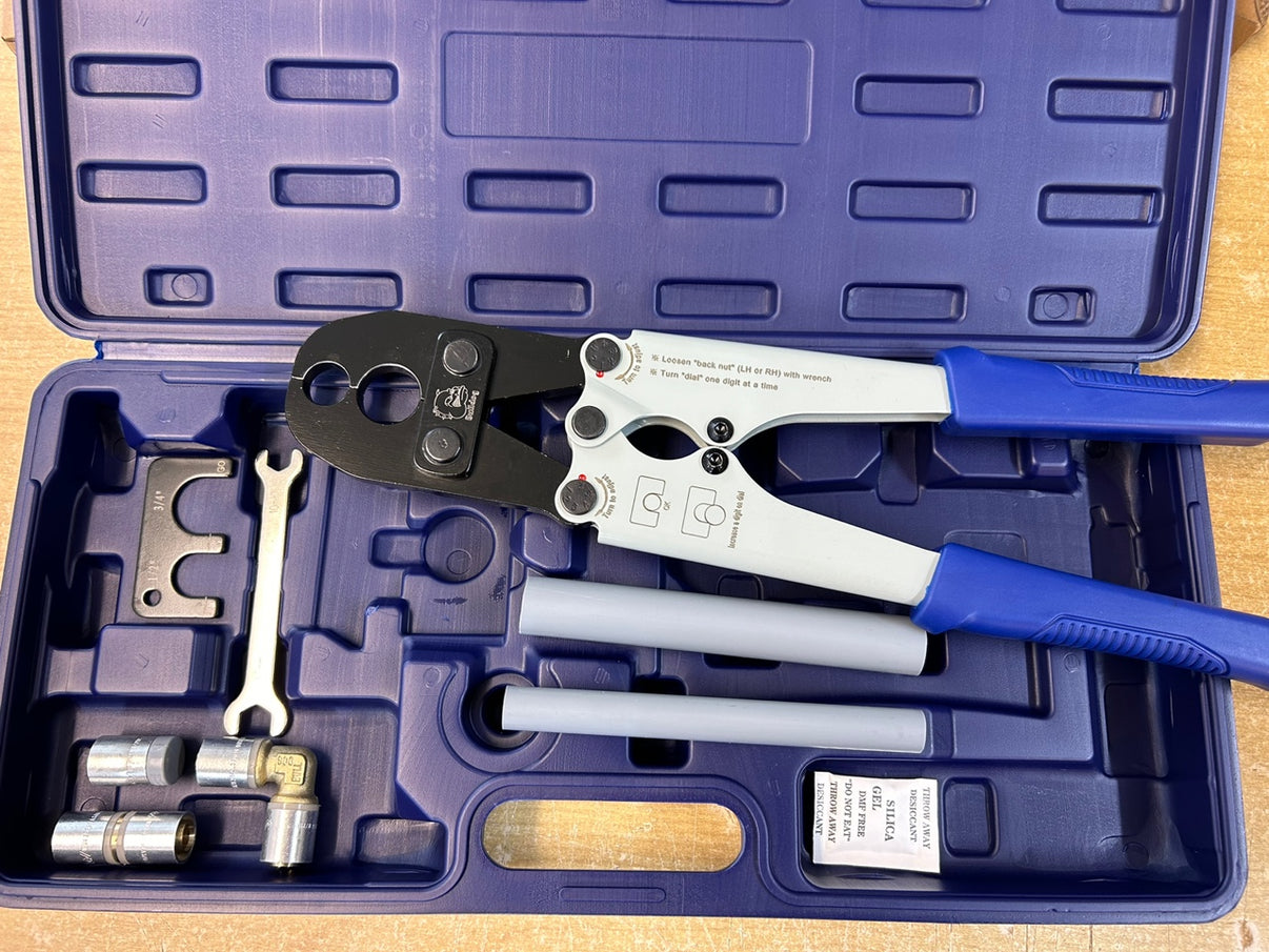 [T10] Plumbing Crimping Tool 15 and 20mm and free fittings – NZ Pipe