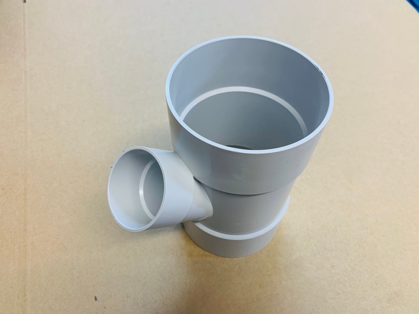 [W712] PVC Y junction 100-50mm – NZ Pipe