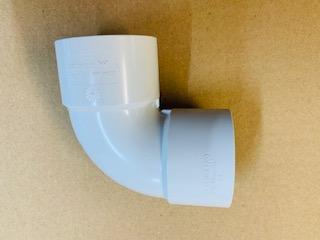 [F 239] PVC waste bend 88 degree - 50mm (1 box - 50 bends) – NZ Pipe