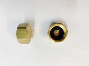 [220] Brass Female End Cap – NZ Pipe