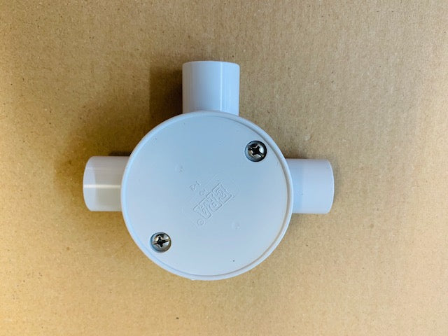[E708] Electrical Tee Box x 3 ways – NZ Pipe