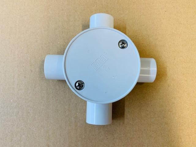 [E709] Electrical 4 way Box 20mm – NZ Pipe