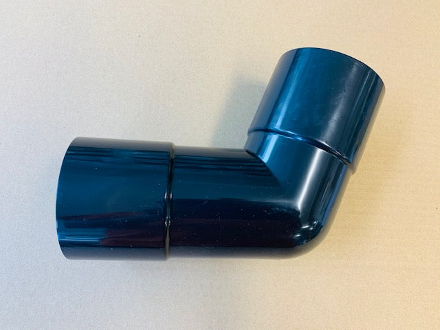 [D2912] 80mm Downpipe Elbow 112 degree -- Black – NZ Pipe