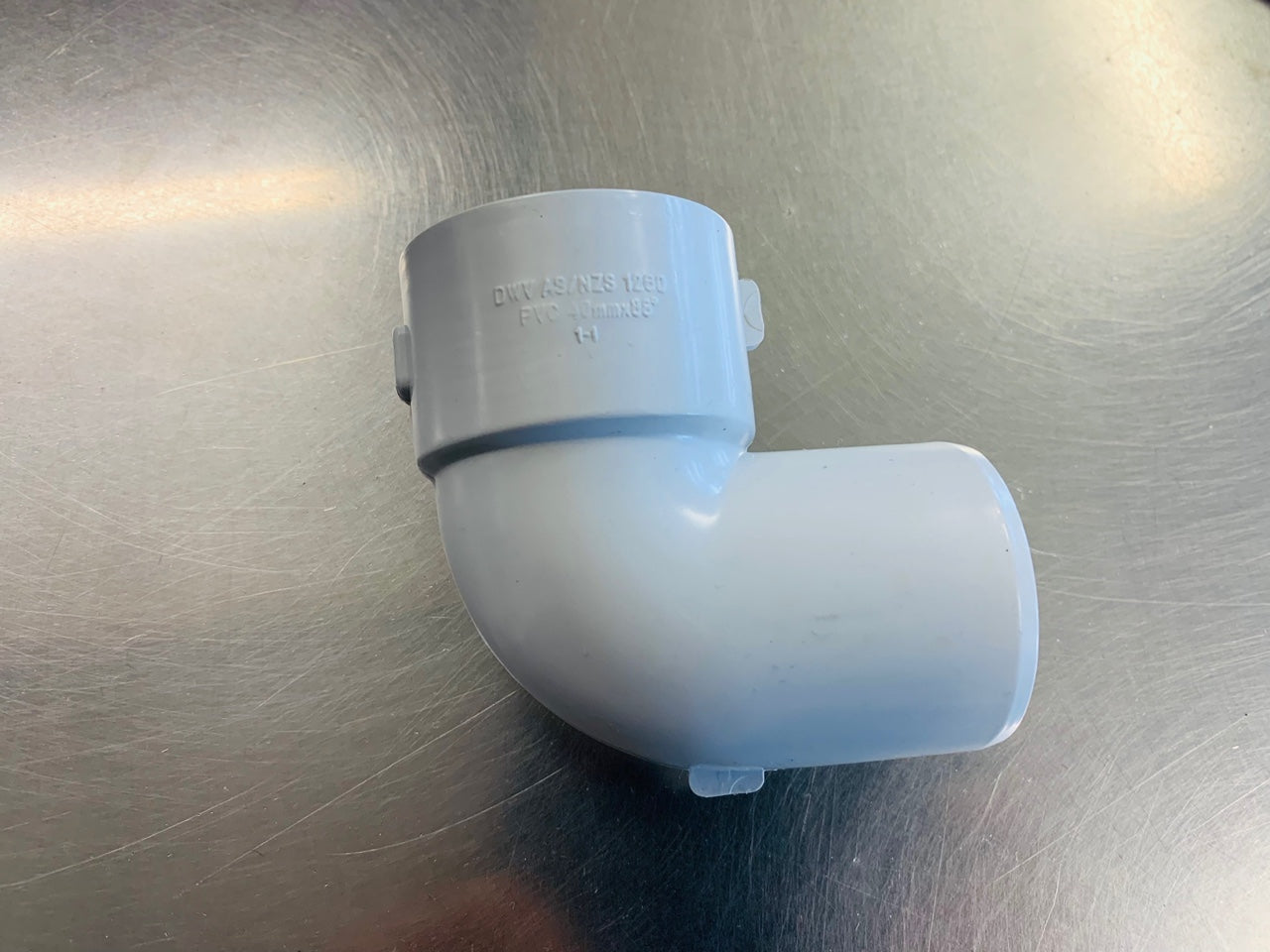 [1171 ]PVC waste male/female elbow x 88 degree – NZ Pipe