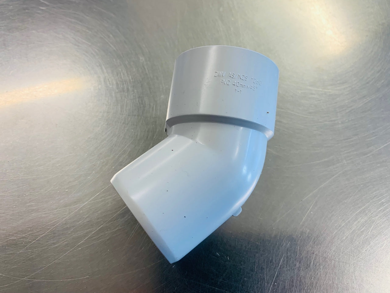 [F 237] PVC waste bend 45 degree (male - female) - 40mm (100bends) – NZ ...