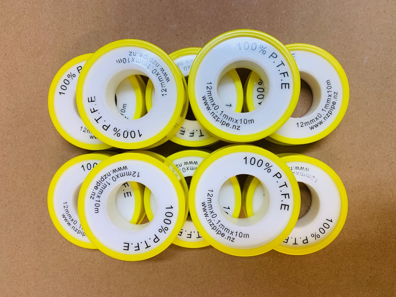 [1173] Plumbing Thread Tape x10 (high quality) – NZ Pipe